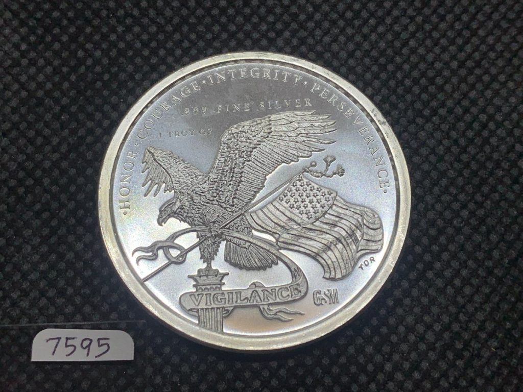 (New) USA「President Donald J. Trump」Silver 1 oz Coin #7595 | ゴールド市場ドットコム