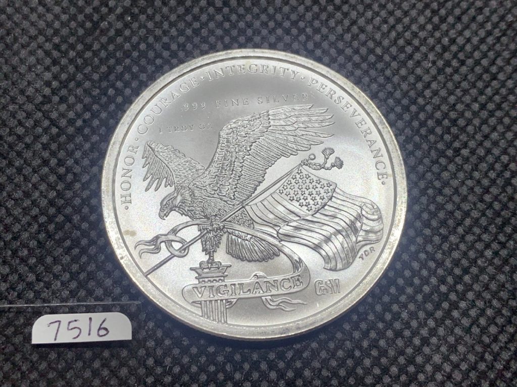 (New) USA「President Donald J. Trump」Silver 1 oz Coin #7516 | ゴールド市場ドットコム