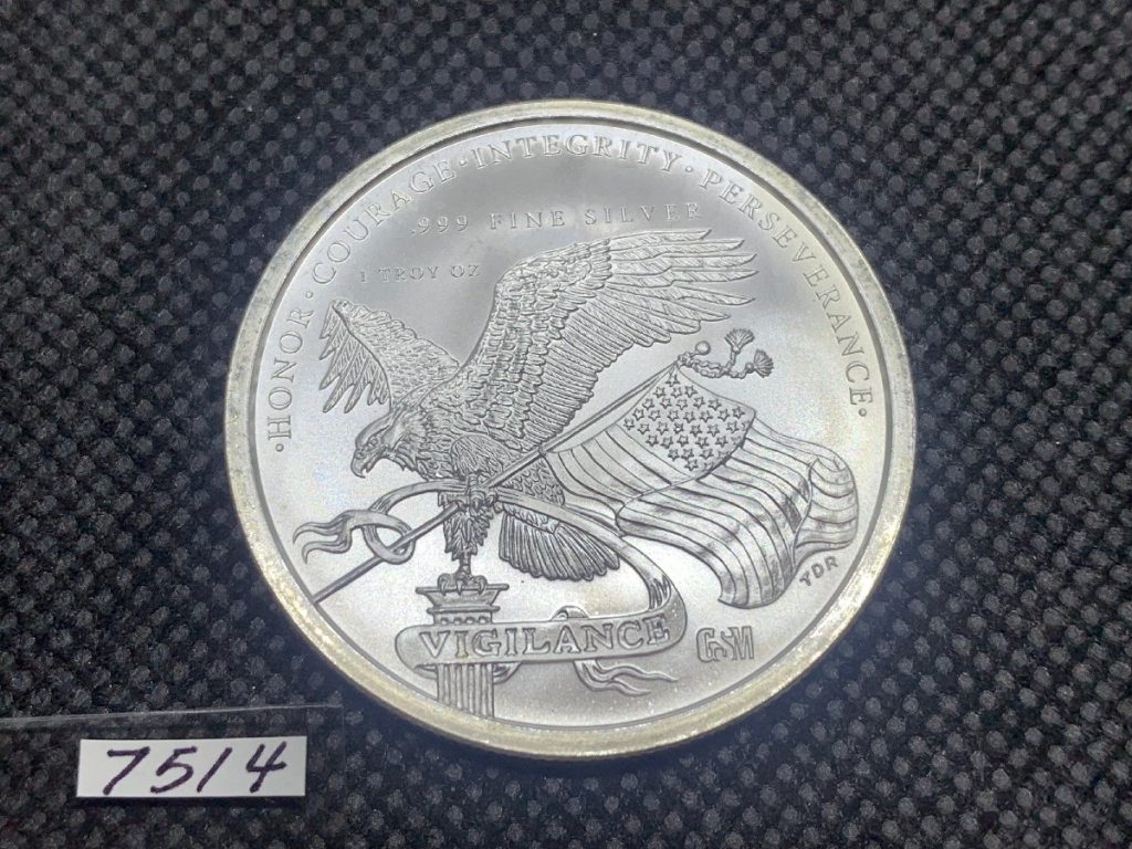 (New) USA「President Donald J. Trump」Silver 1 oz Coin #7514 | ゴールド市場ドットコム