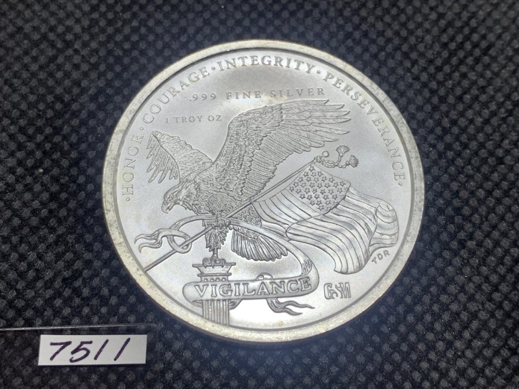 (New) USA「President Donald J. Trump」Silver 1 oz Coin #7511 | ゴールド市場ドットコム