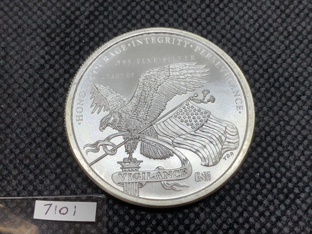 (New) USA「President Donald J. Trump」Silver 1 oz Coin #7101 | ゴールド市場ドットコム